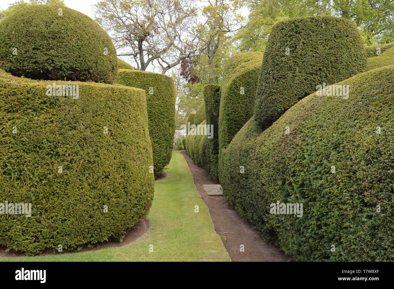 16th Century Earlshall Castle, Leuchars, Fife, Scotland, May 2019 Stock ...