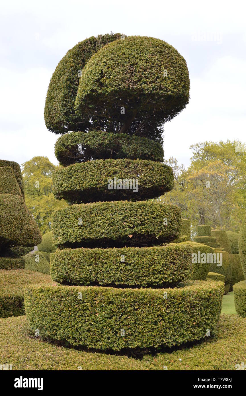 16th Century Earlshall Castle, Leuchars, Fife, Scotland, May 2019 Stock ...