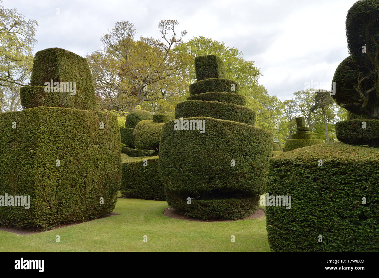 16th Century Earlshall Castle, Leuchars, Fife, Scotland, May 2019 Stock ...