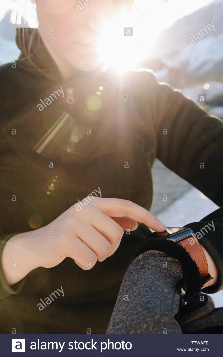 Checking watch hi-res stock photography and images - Alamy