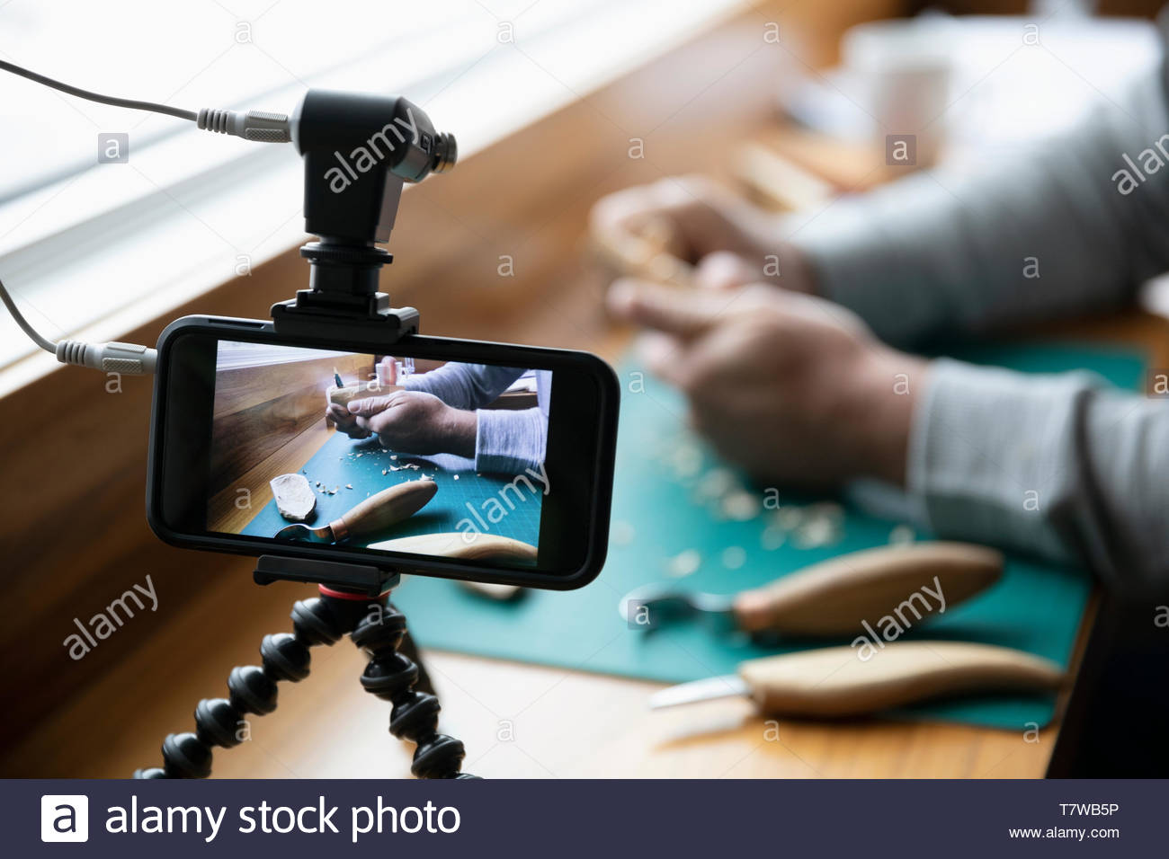 Filming phone close up hi-res stock photography and images - Alamy