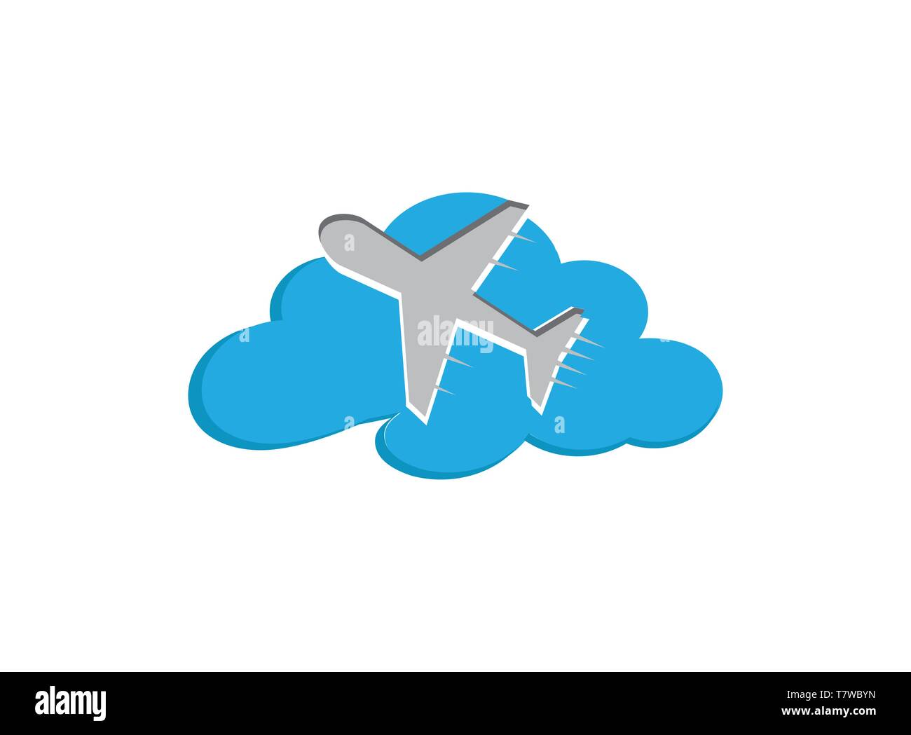 Ocean above the cloud Stock Vector Images - Alamy