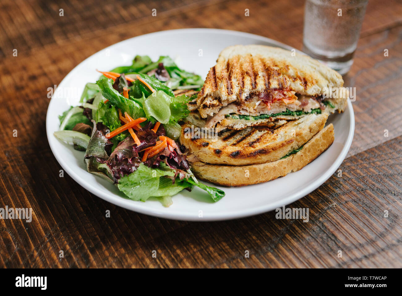 Grilled cheese panini Stock Photo - Alamy