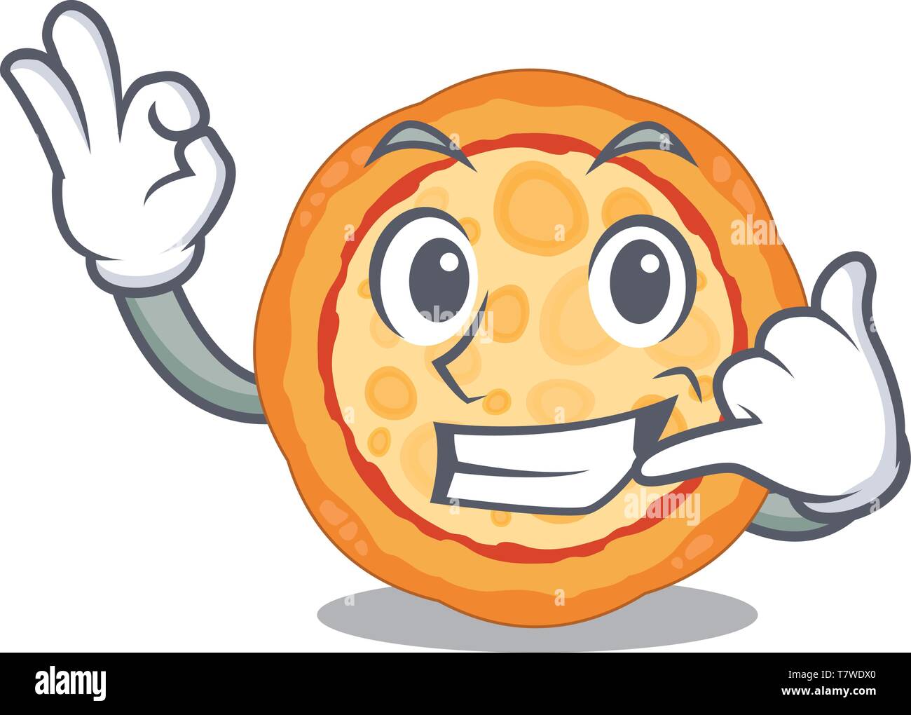 Call me cheese pizza on a character plate Stock Vector Image & Art - Alamy