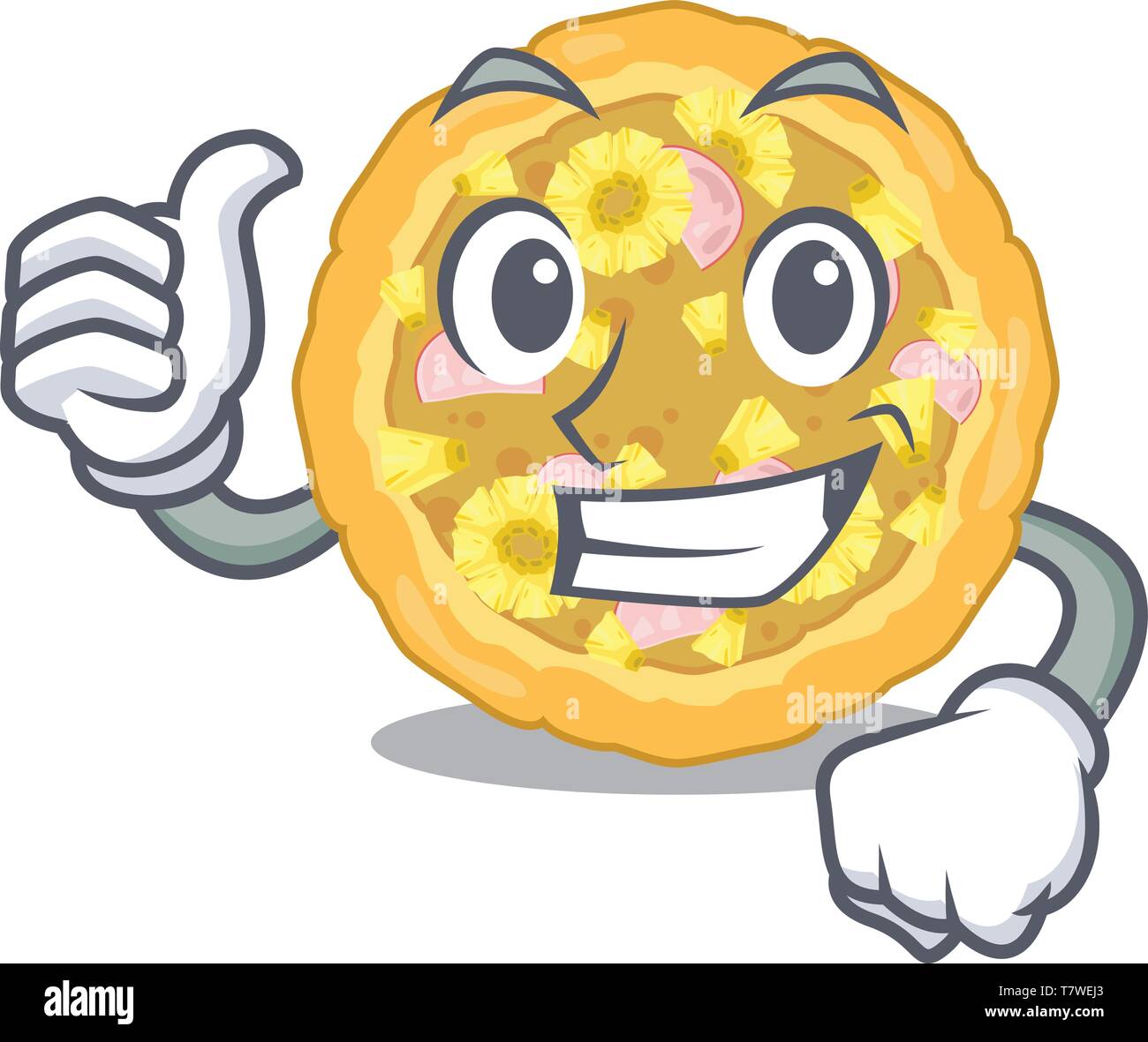 Thumb up and pizza slice hi-res stock photography and images - Alamy