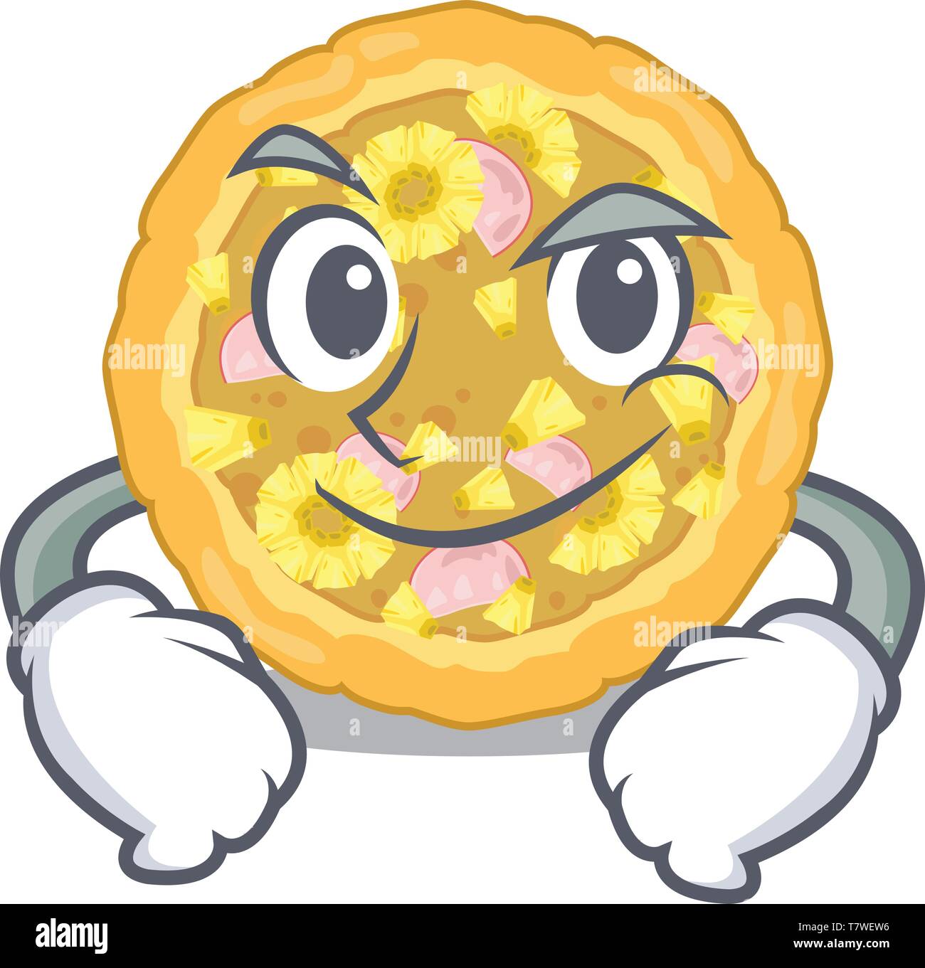Hawaiian Smiley Face Clip Art
