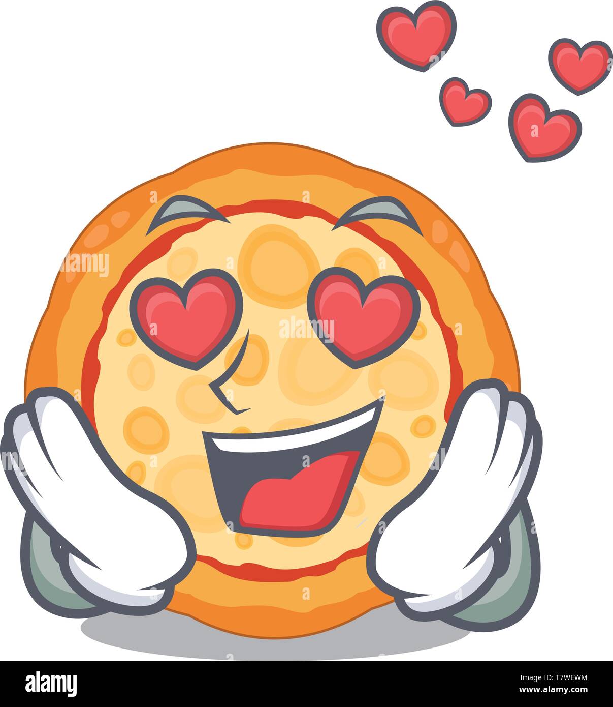 Delicious melted cheese in Stock Vector Images - Alamy