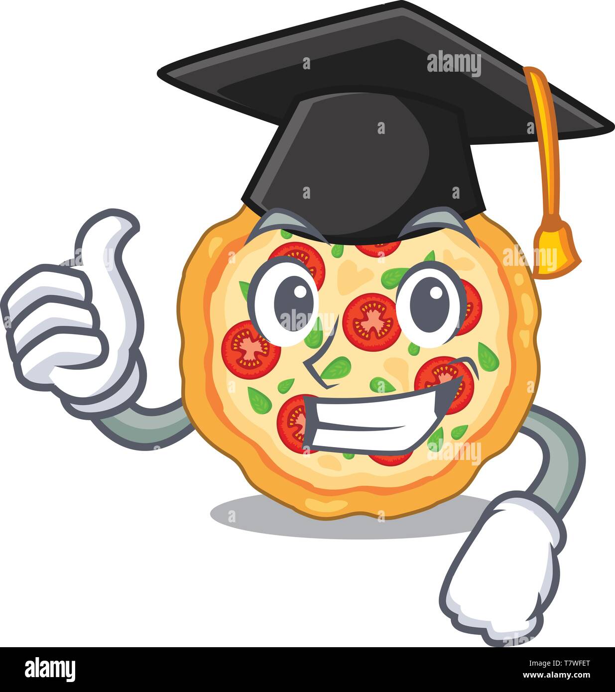 Pizza margherita margarita mozzarella Stock Vector Images - Alamy