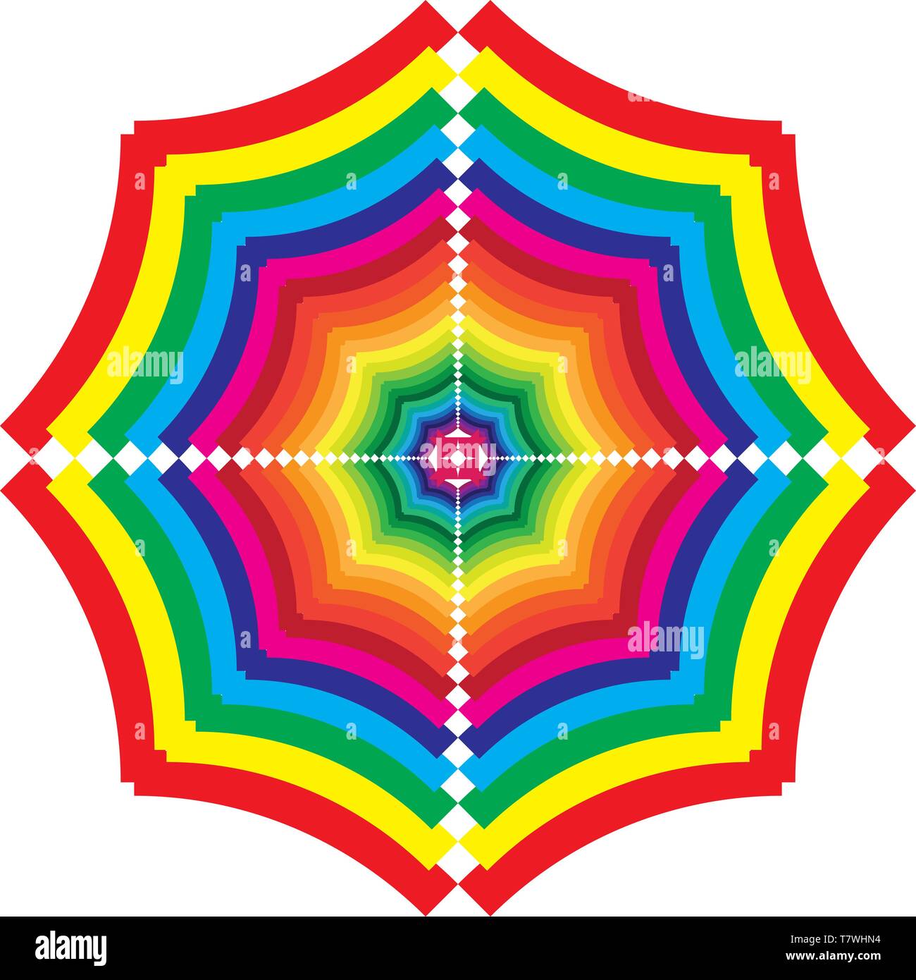 From red to deep purple color swatches umbrella target designer ...