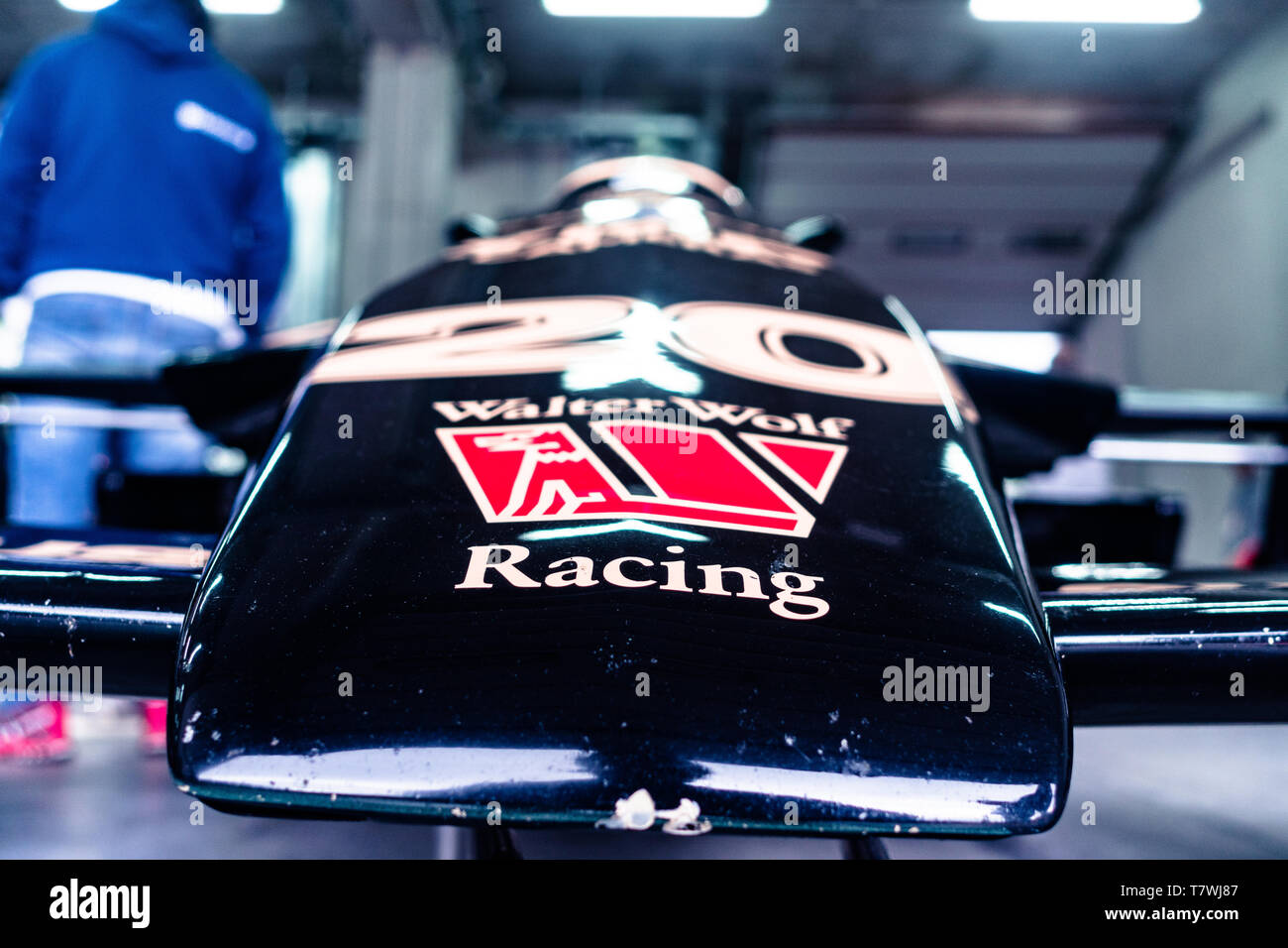 The famous Wolf Racing WR7 Stock Photo - Alamy