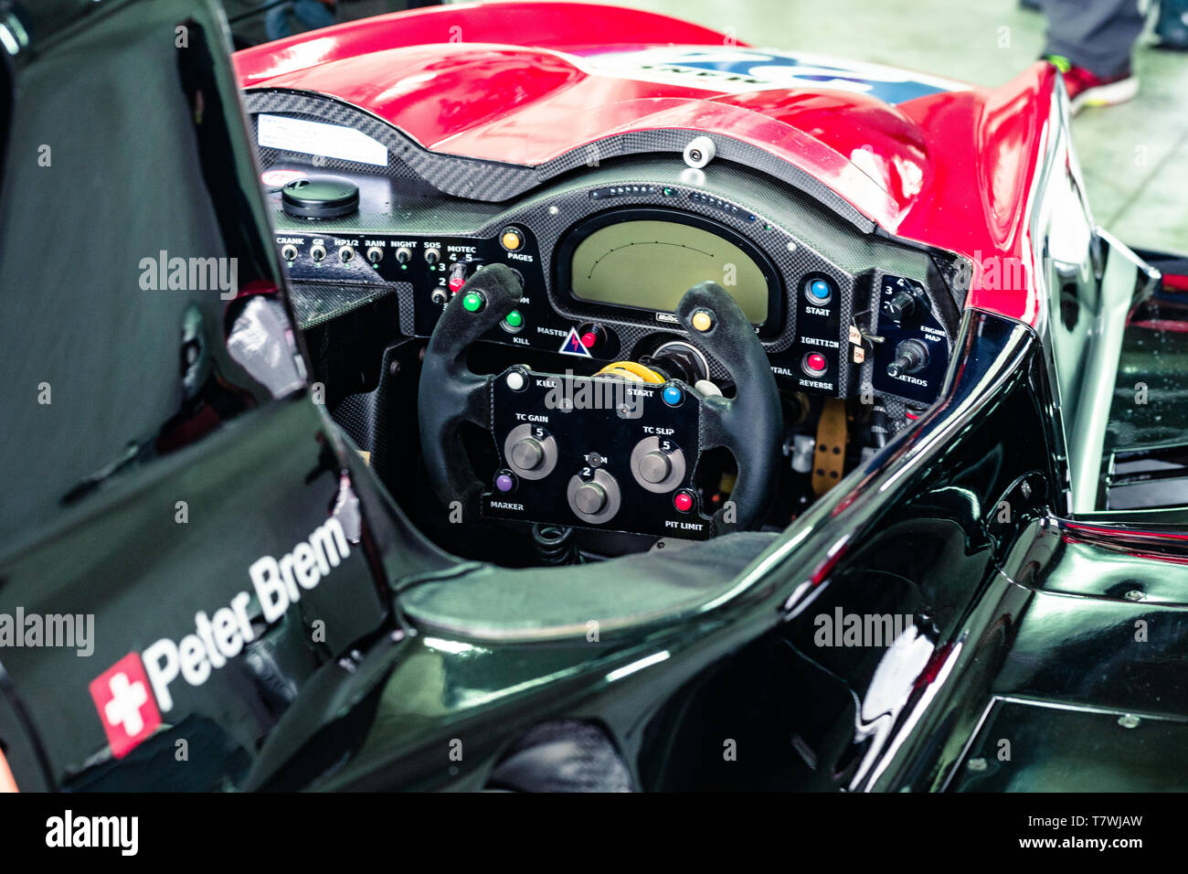 F1 car cockpit hi-res stock photography and images - Alamy