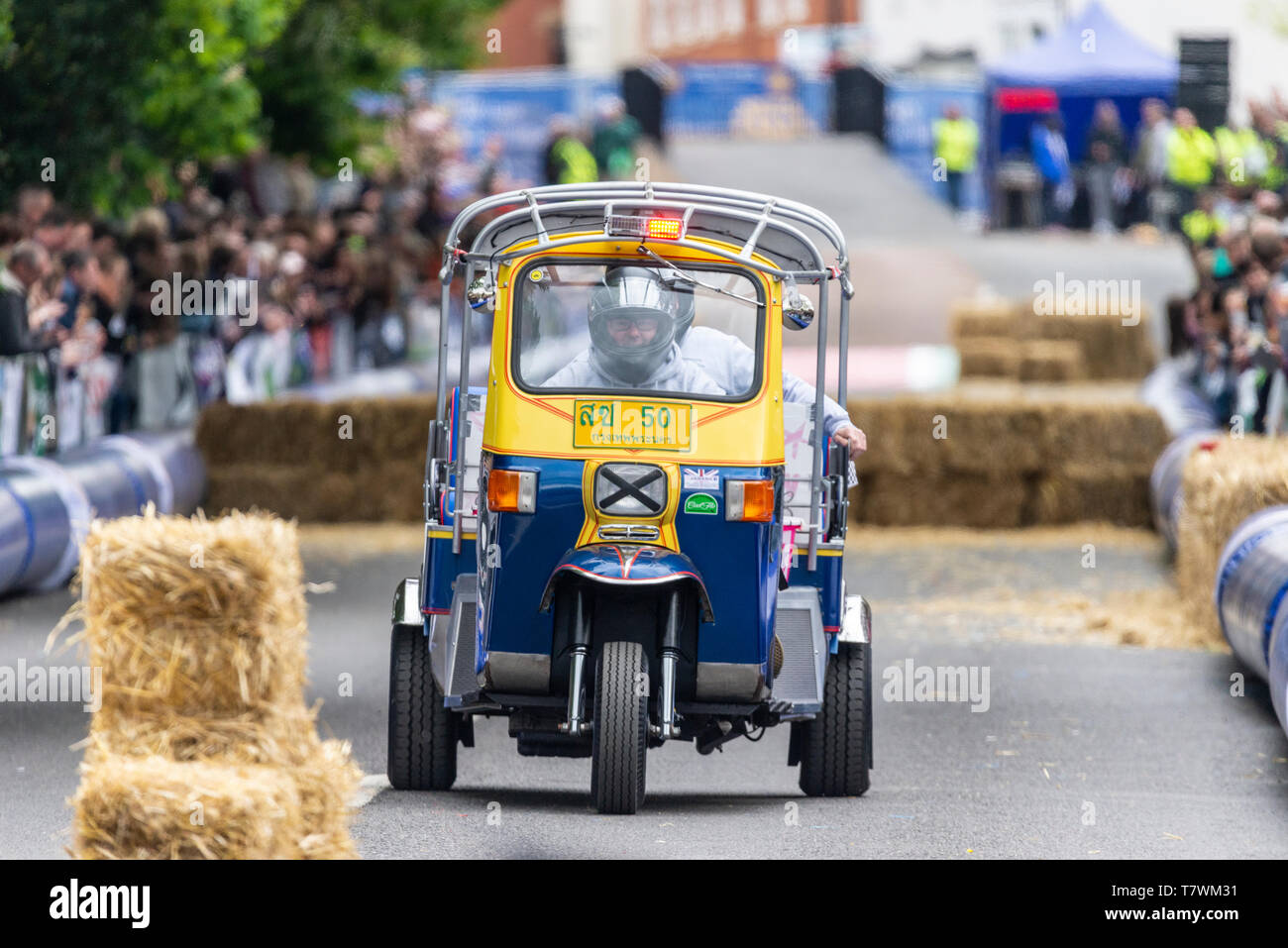 Matt Everard hopes to break the land speed record for a tuk tuk in his ...