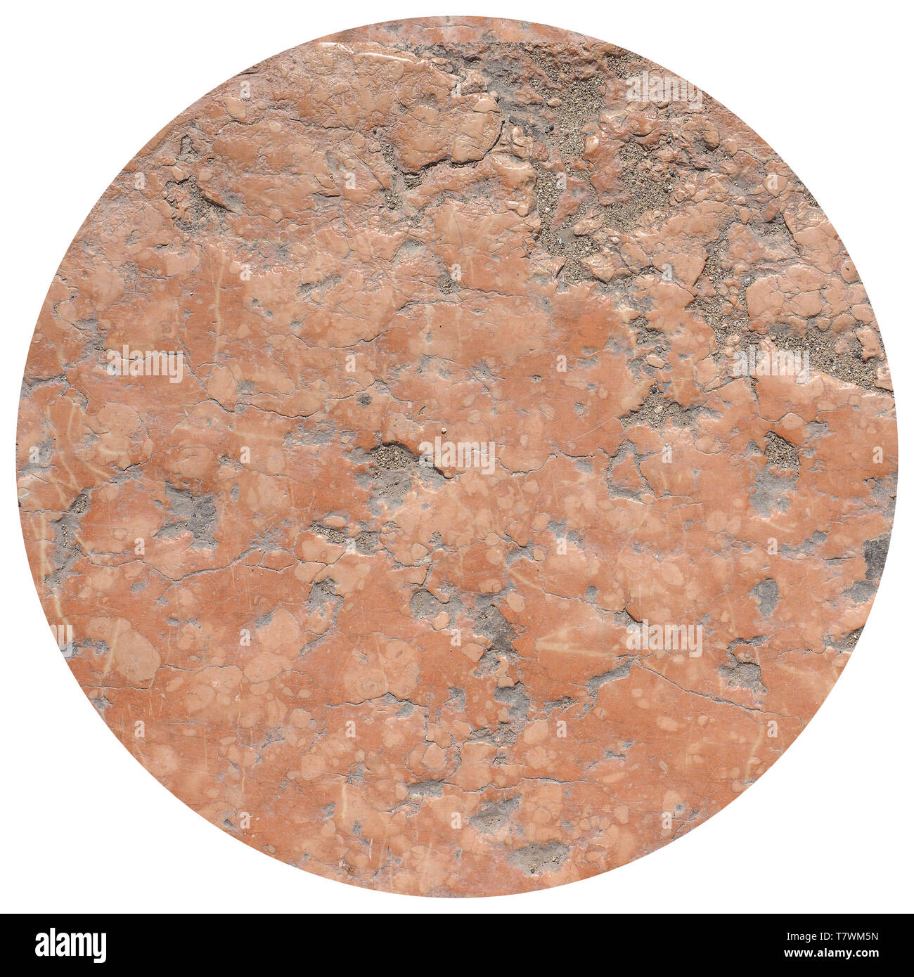 red marble circle texture useful as a background Stock Photo - Alamy