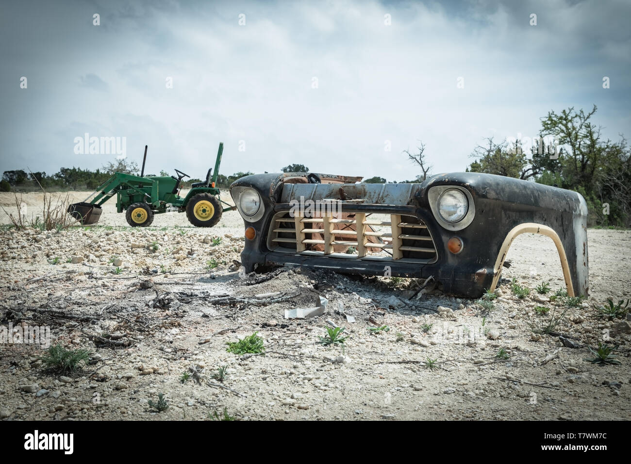 Half car hi-res stock photography and images - Alamy