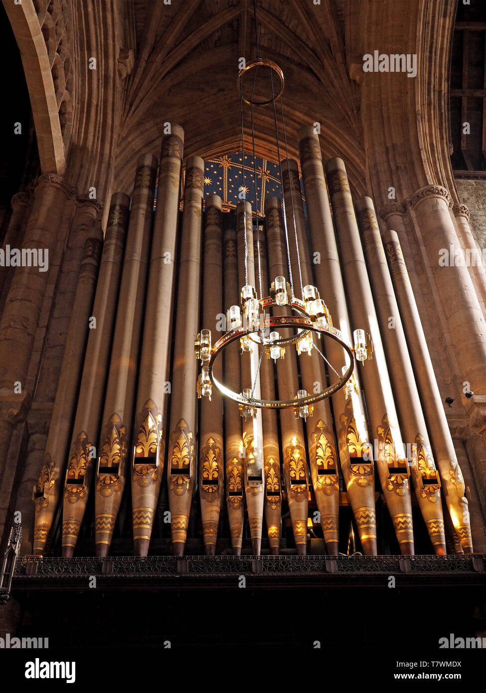 Organ pipes carlisle cathedral hi-res stock photography and images - Alamy