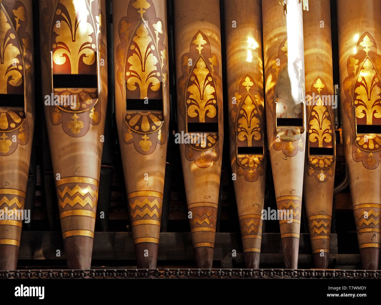 Organ pipes carlisle cathedral hi-res stock photography and images - Alamy