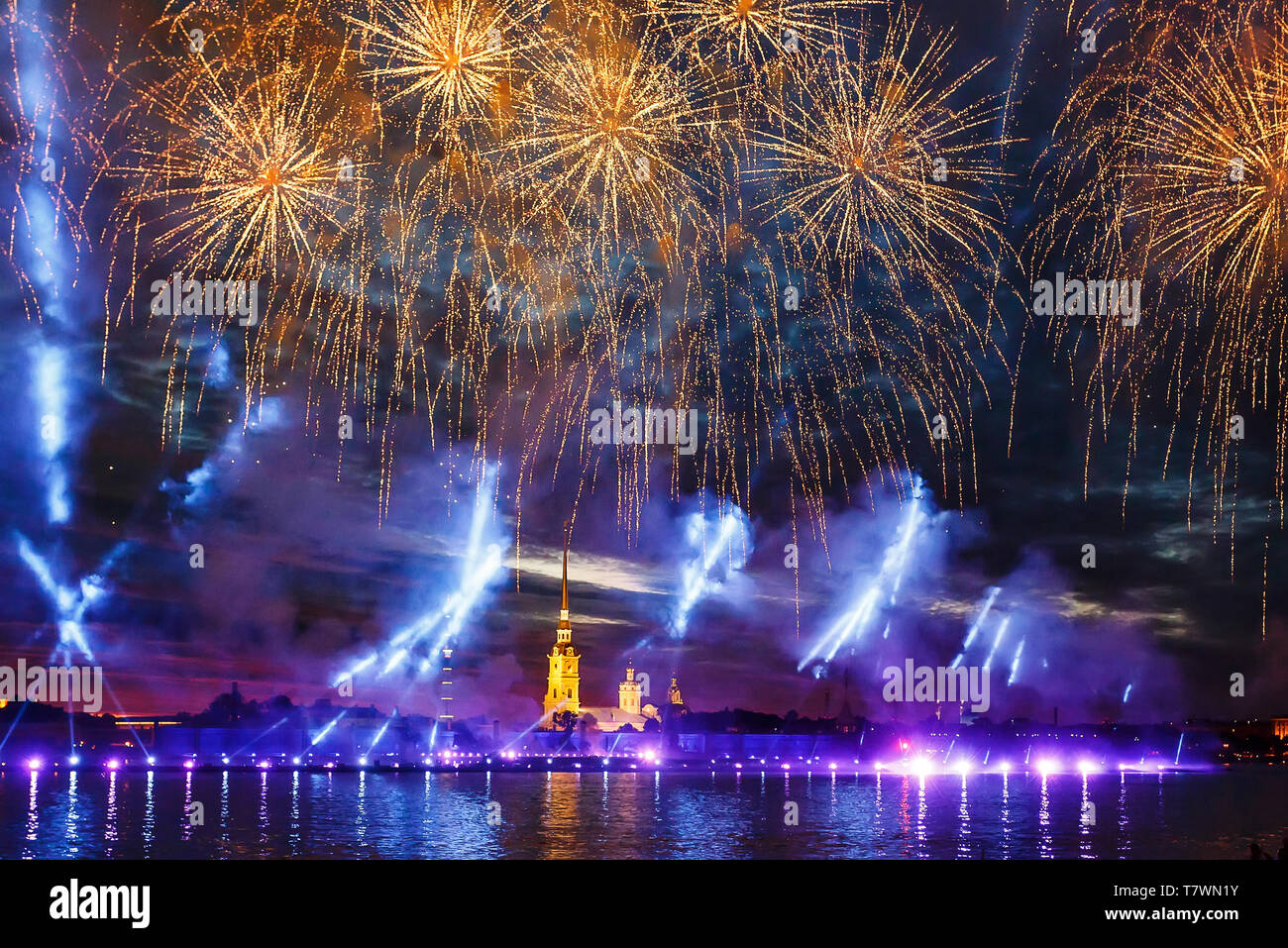 White night festival russia hi-res stock photography and images - Alamy