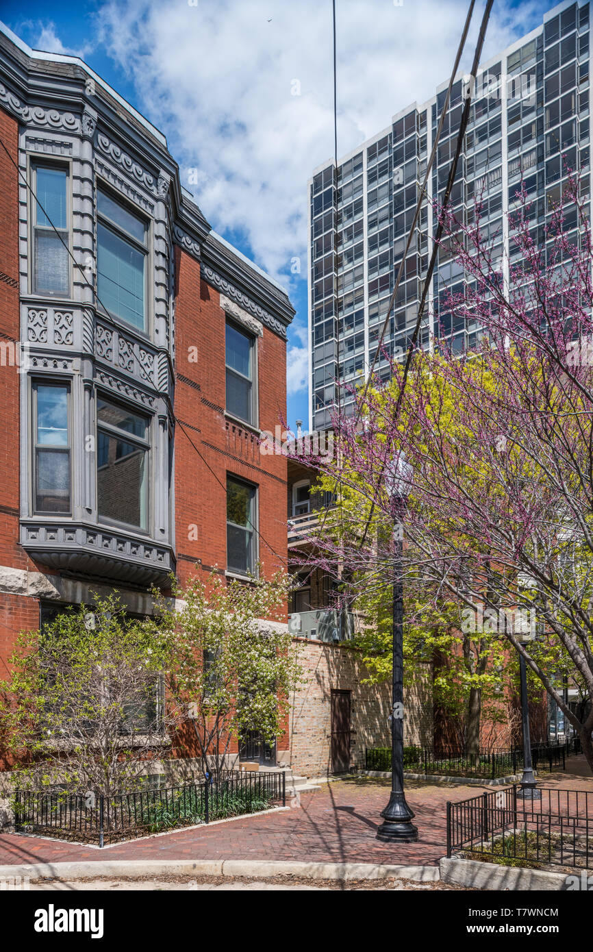 Residential buildings in the Old Town neighborhood Stock Photo - Alamy