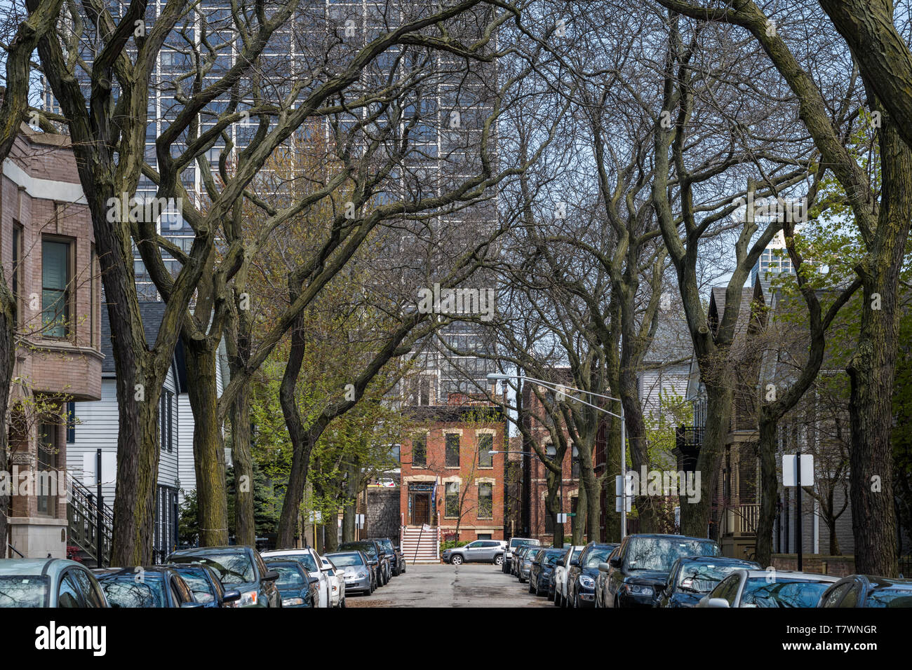 Residential buildings in the Old Town neighborhood Stock Photo - Alamy