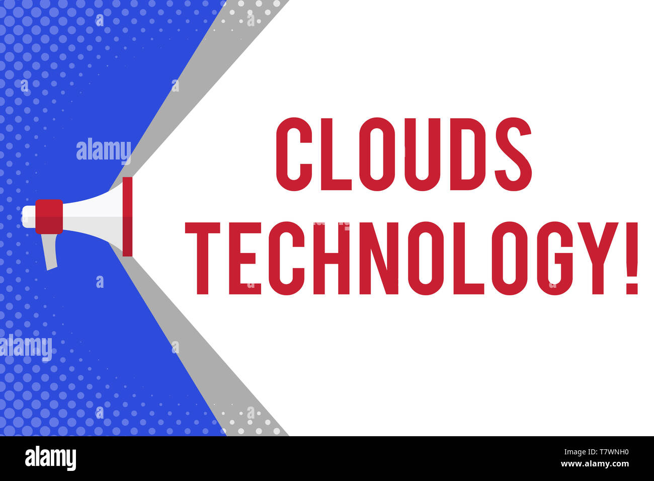 Handwriting text writing Clouds Technology. Conceptual photo resources ...
