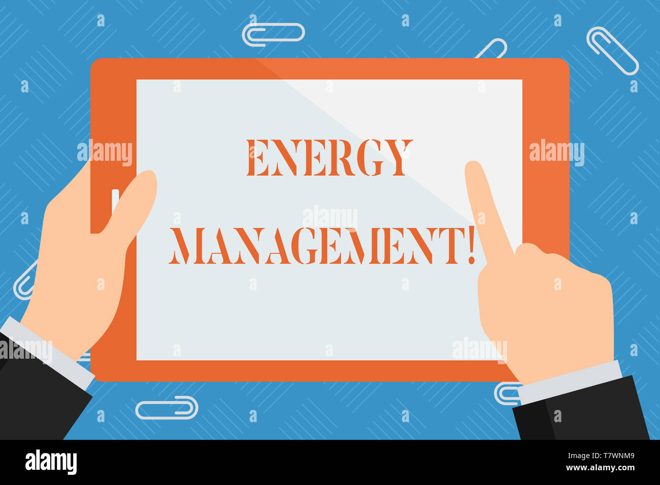Conceptual hand writing showing Energy Management. Concept meaning way ...