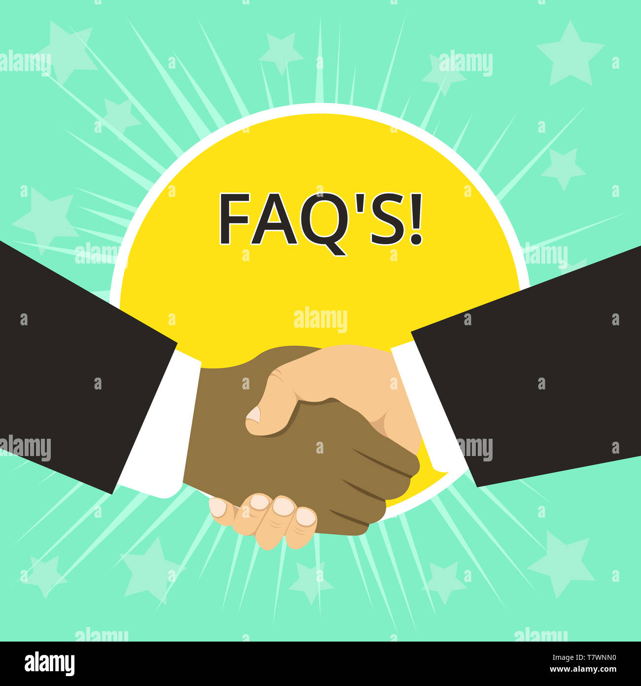 Writing Note Showing Faq S Business Concept For List Of Questions And Answers Relating To