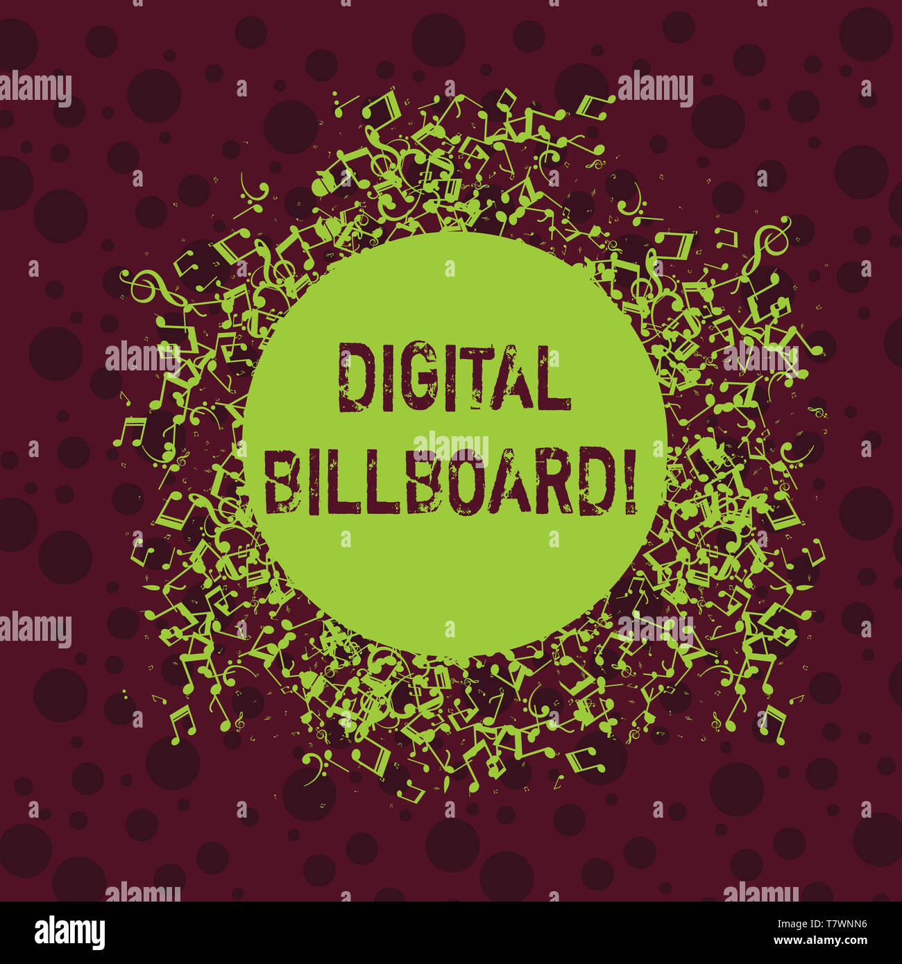 Word writing text Digital Billboard. Business photo showcasing ...