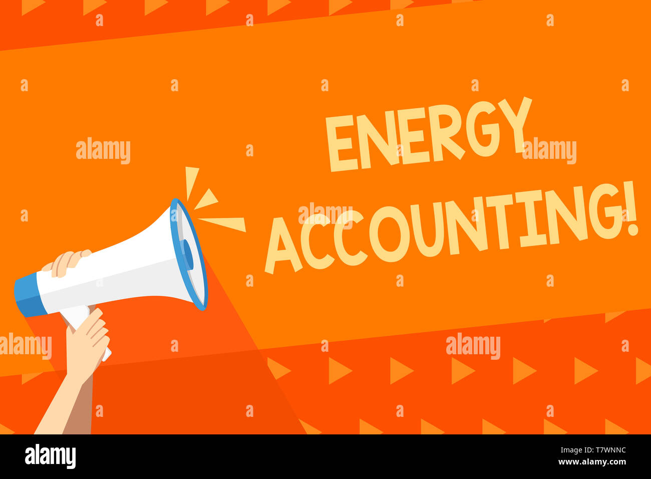 Writing note showing Energy Accounting. Business concept for measure ...