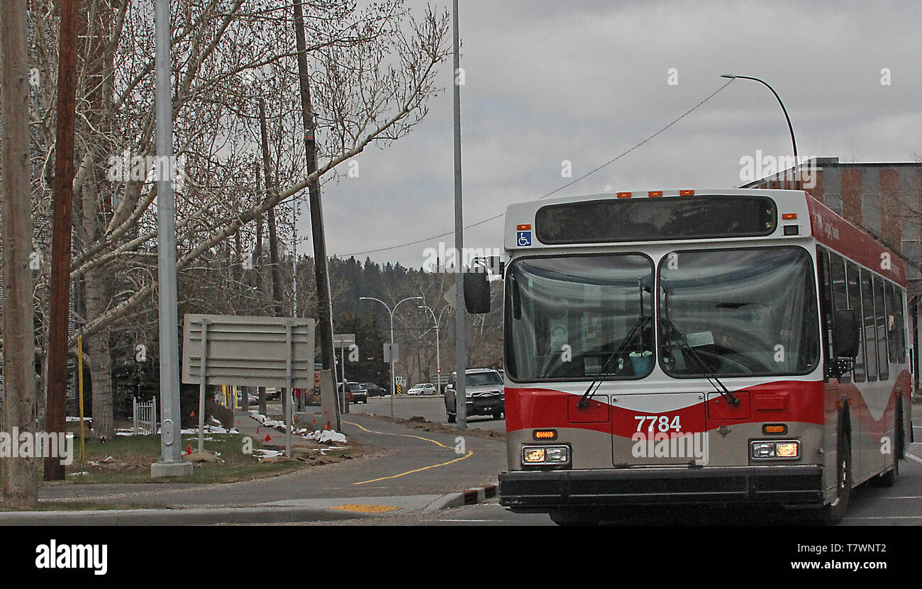 Downtown calgary street hi-res stock photography and images - Alamy