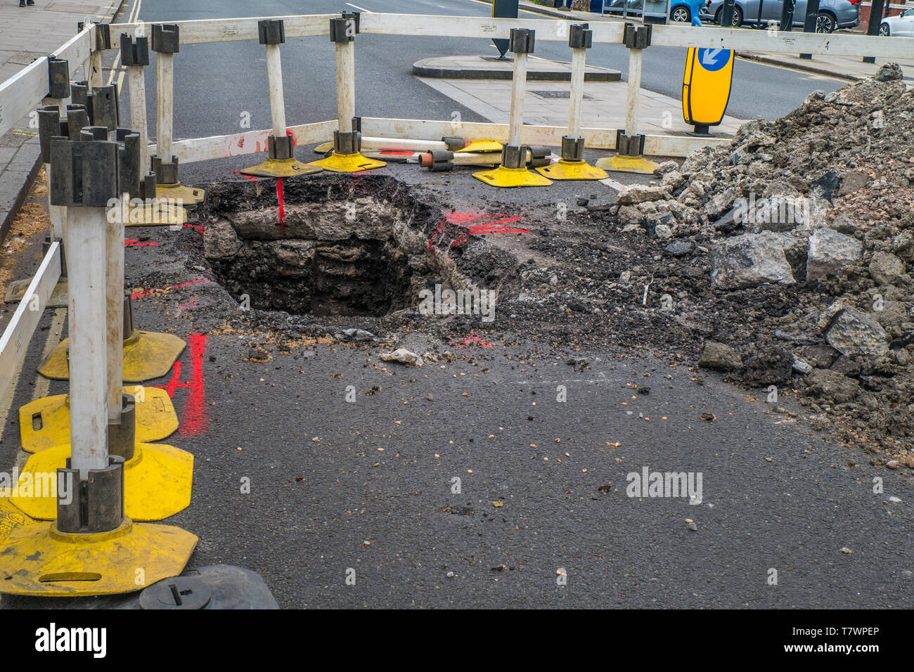 Improving the road hi-res stock photography and images - Alamy