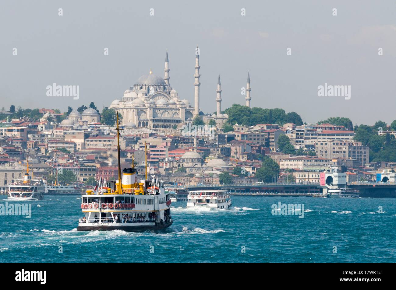 Turkey, Istanbul, historical centre listed as World Heritage by UNESCO ...