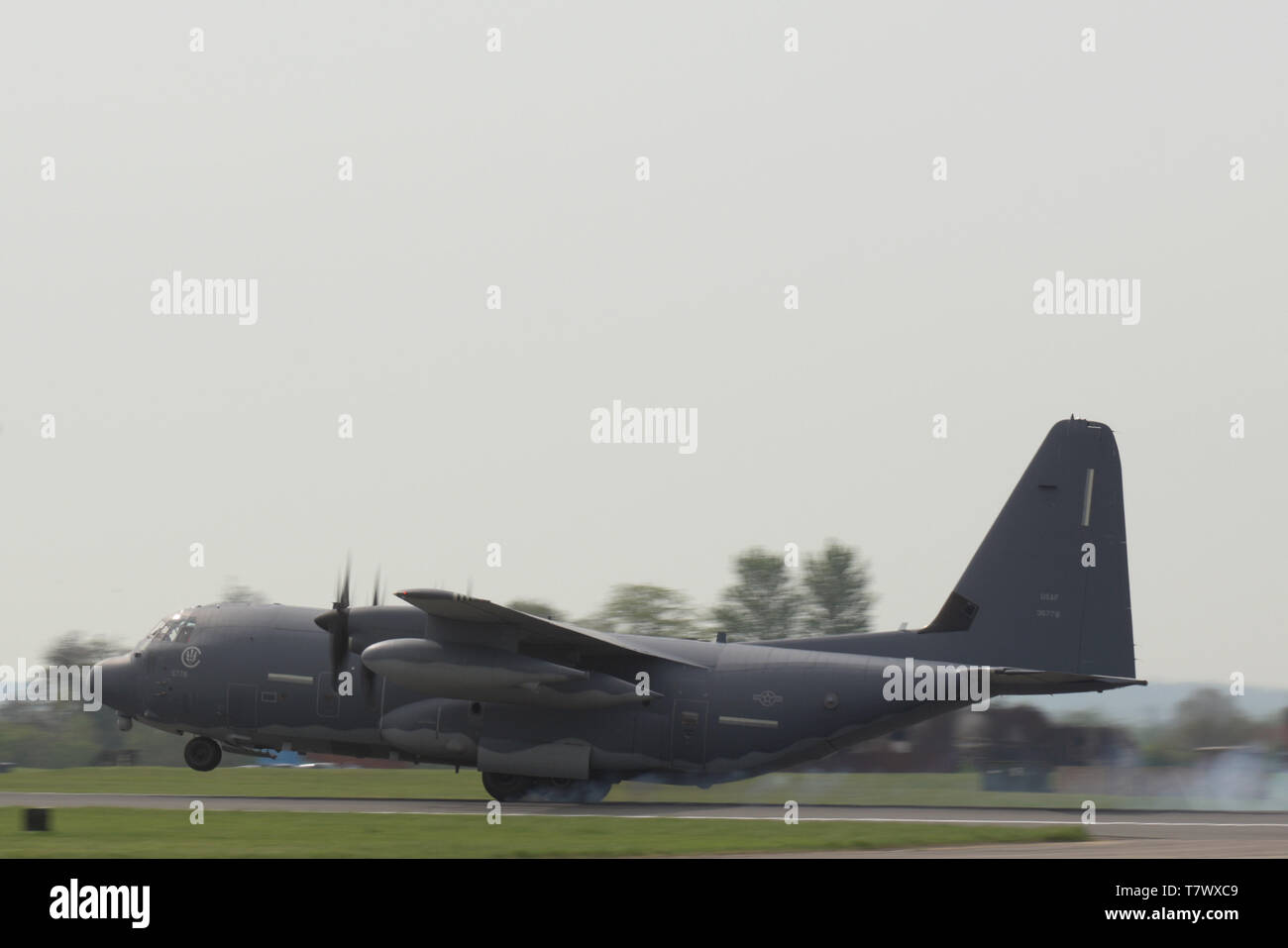 A U.S. Air Force MC-130J Commando II, assigned to the 352d Special ...