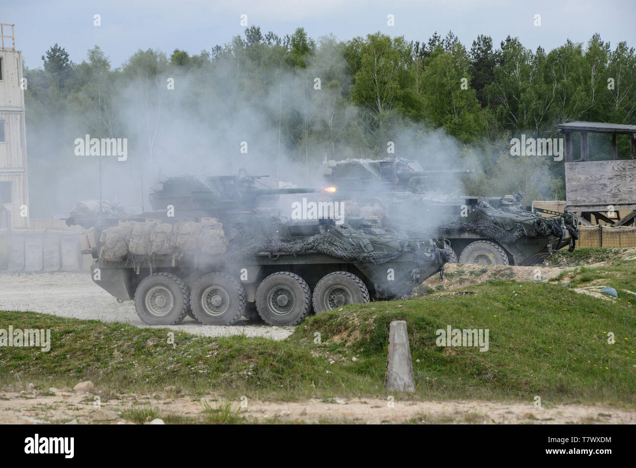 U.S. Soldiers assigned to Eagle Troop, 2nd Squadron, 2nd Cavalry ...