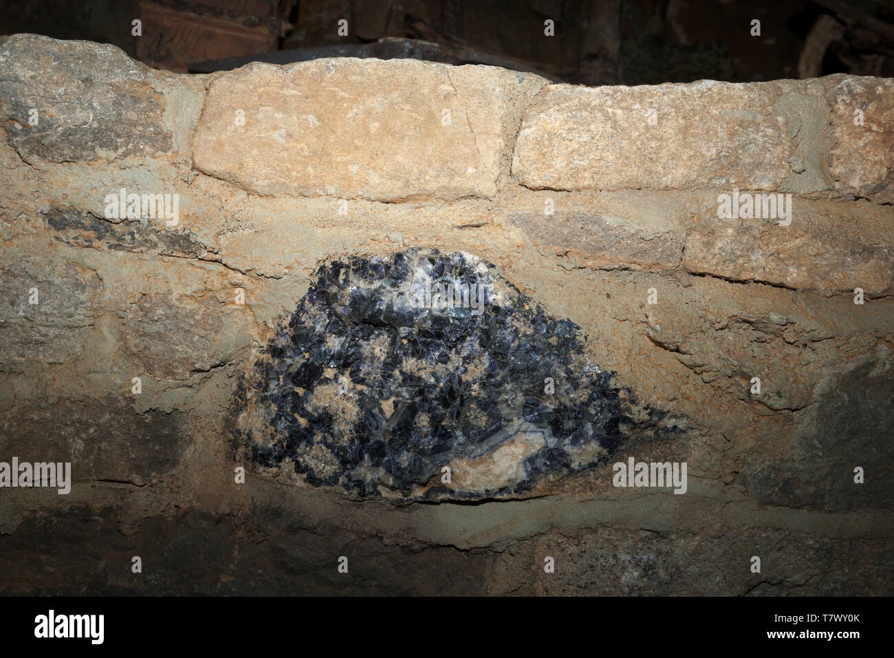 Blue John Cavern-The Blue John Cavern at Castleton in the Peak District ...