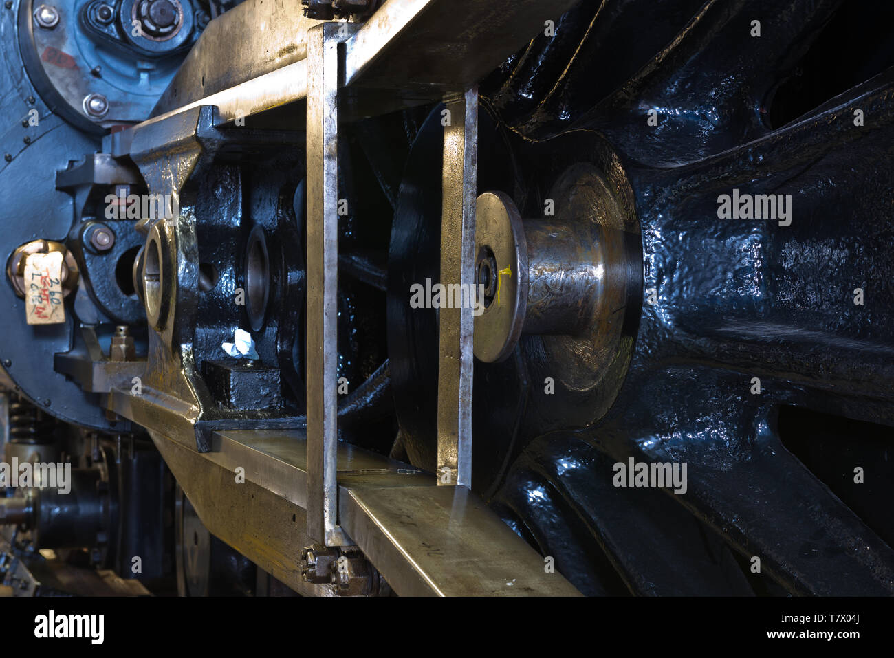 Steam locomotive 6024 King Edward I a GWR 6000 class engine during her ...