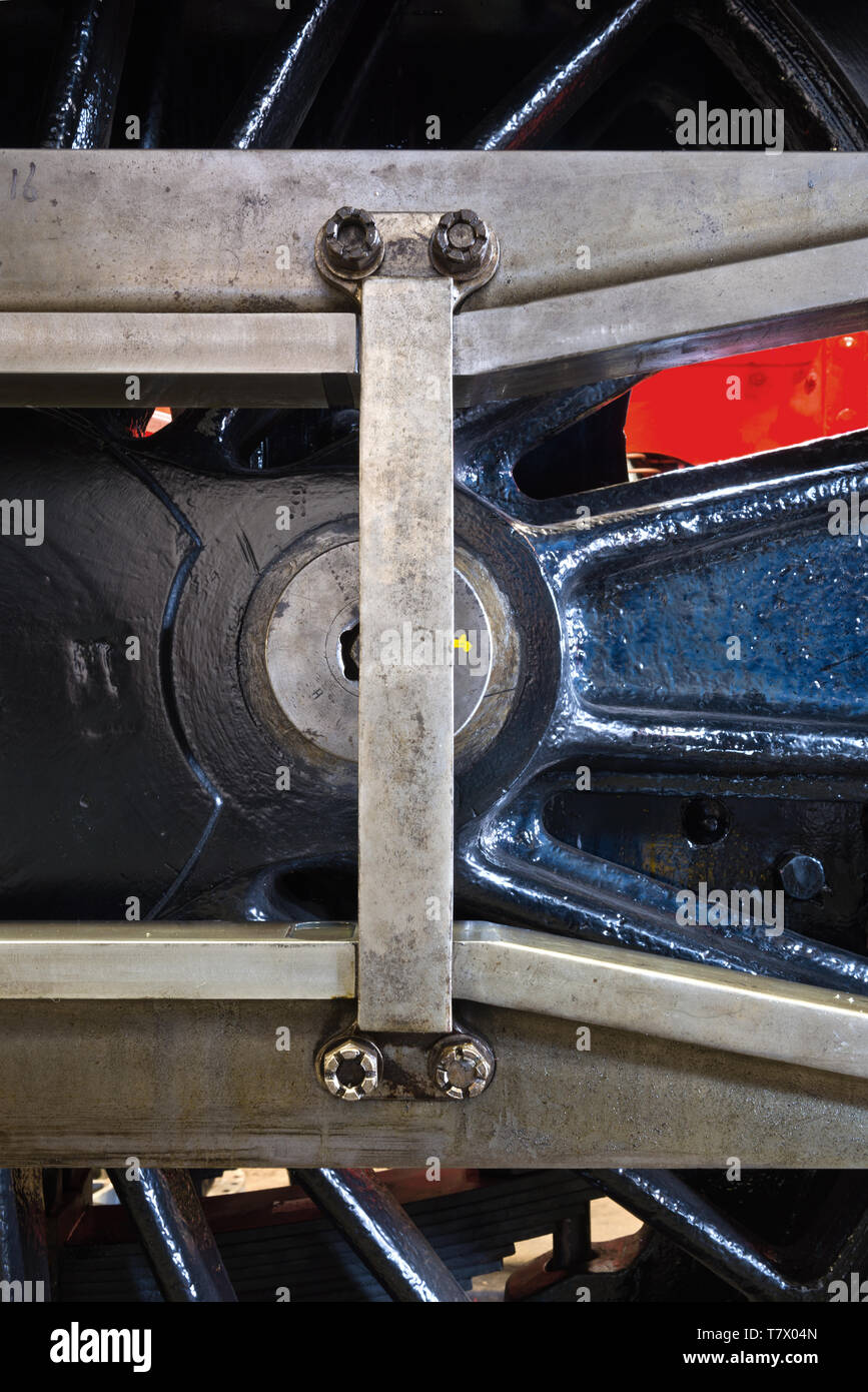 Steam locomotive 6024 King Edward I a GWR 6000 class engine during her ...