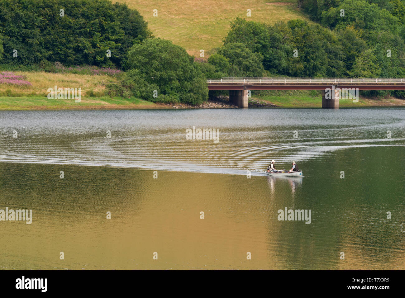 Reservoir on wimbleball lake national hi-res stock photography and ...