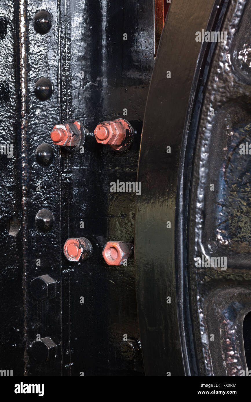 Steam locomotive 6024 King Edward I a GWR 6000 class engine during her ...