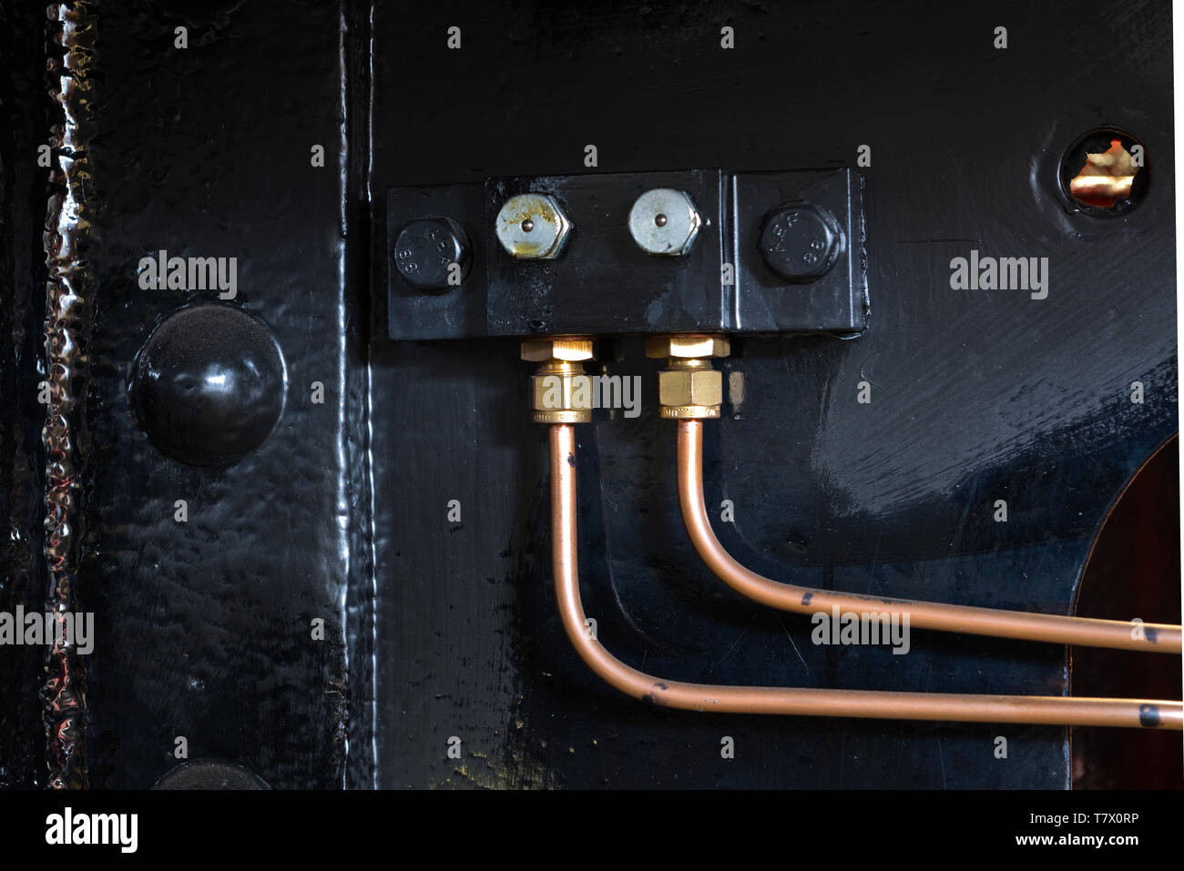 Steam locomotive 6024 King Edward I a GWR 6000 class engine during her ...