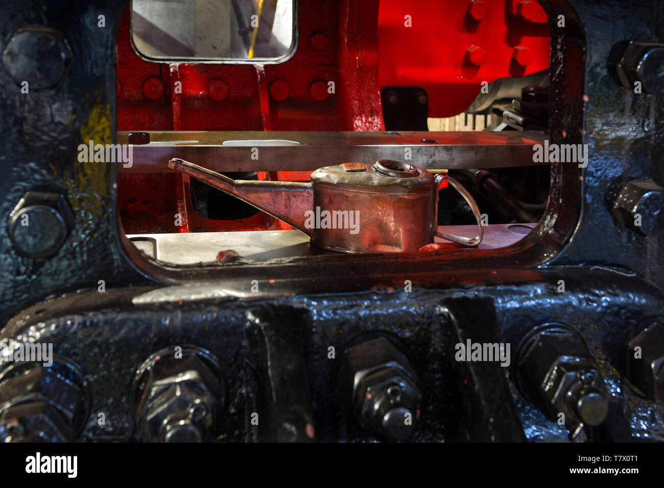 Steam locomotive 6024 King Edward I a GWR 6000 class engine during her ...