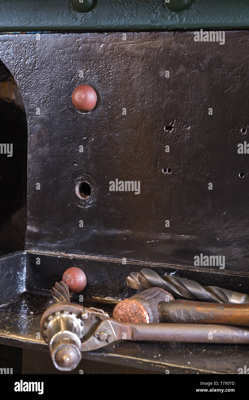 Steam locomotive 6024 King Edward I a GWR 6000 class engine during her ...