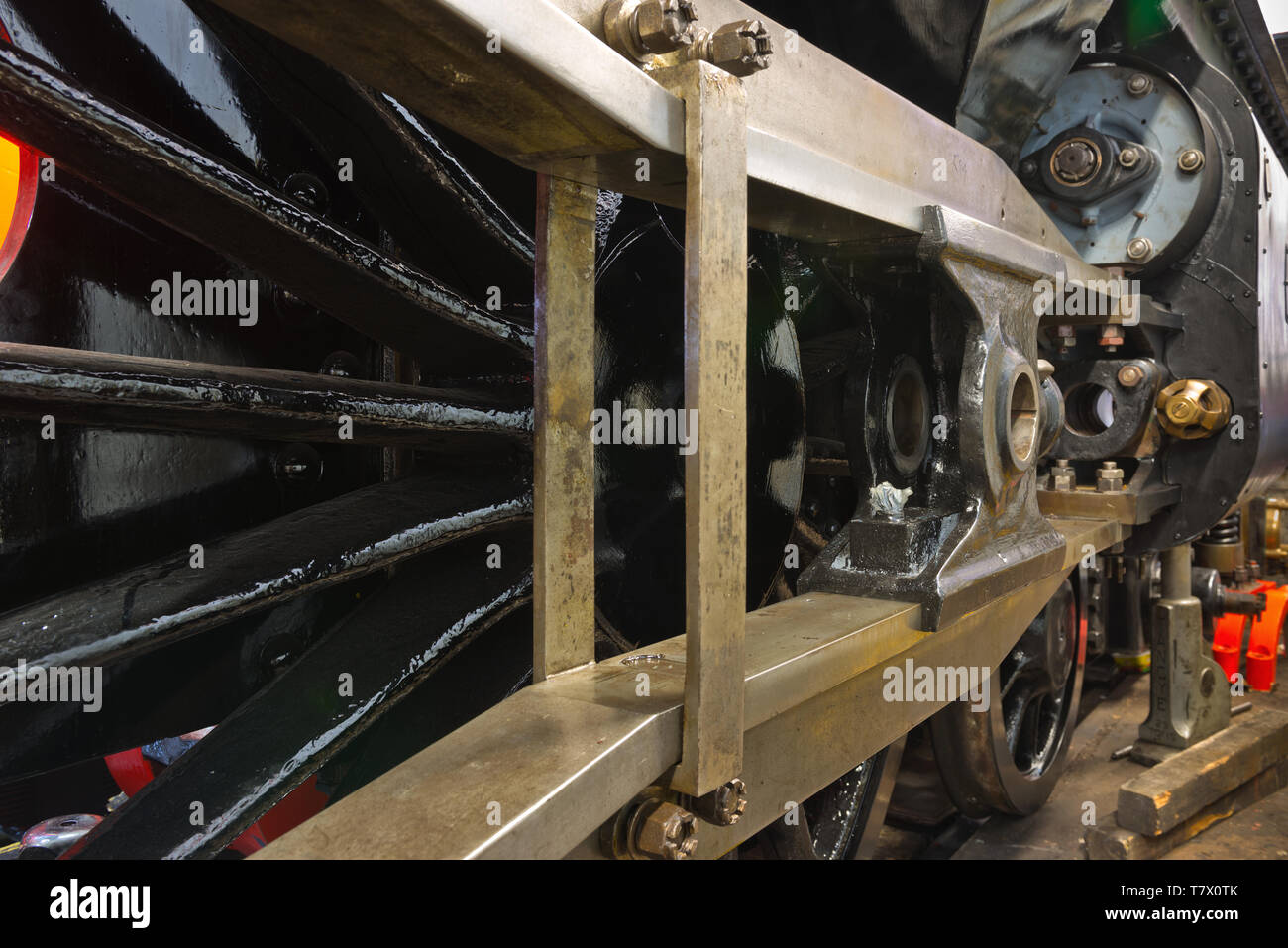 Steam locomotive 6024 King Edward I a GWR 6000 class engine during her ...