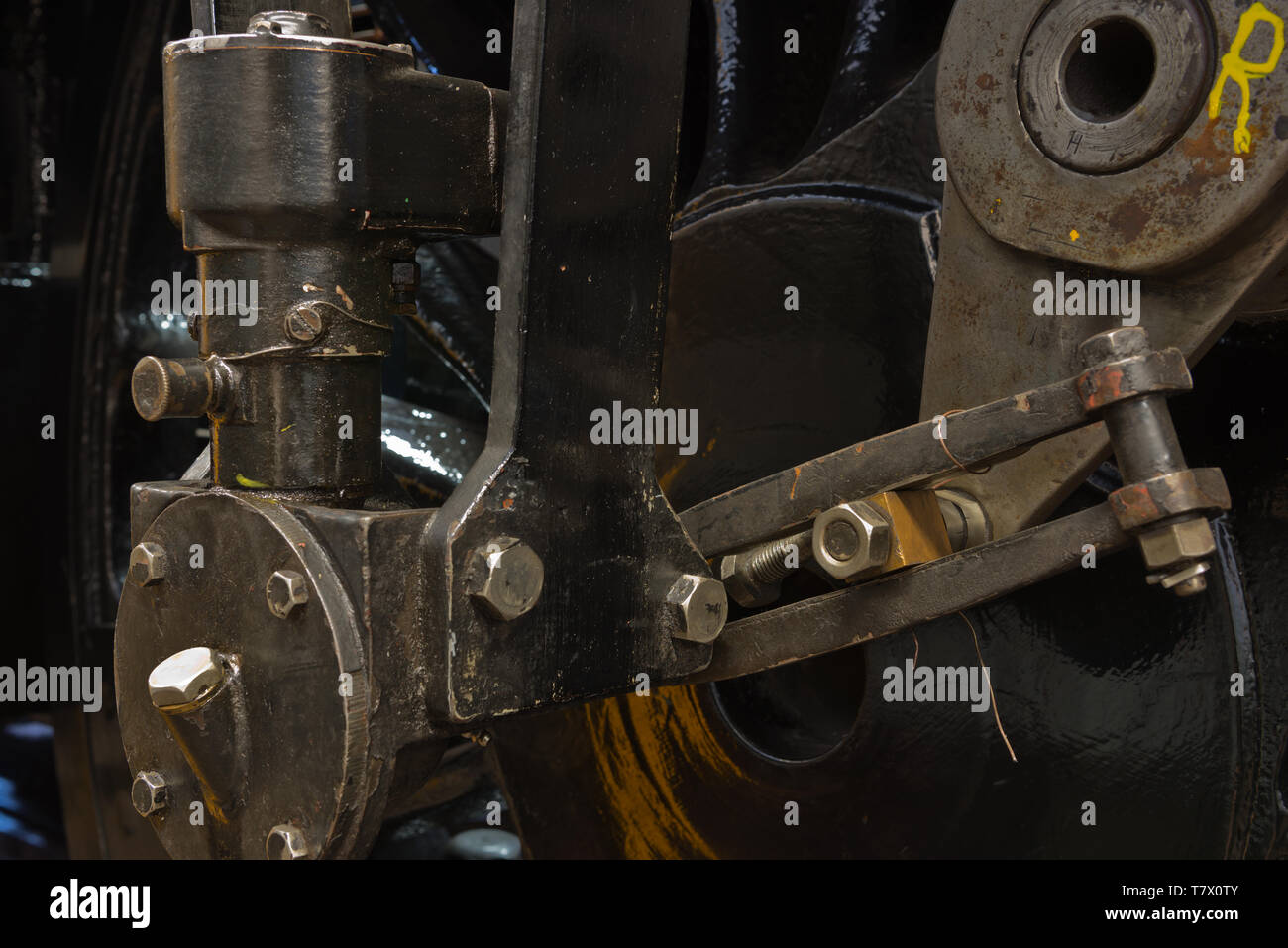 Steam locomotive 6024 King Edward I a GWR 6000 class engine during her ...