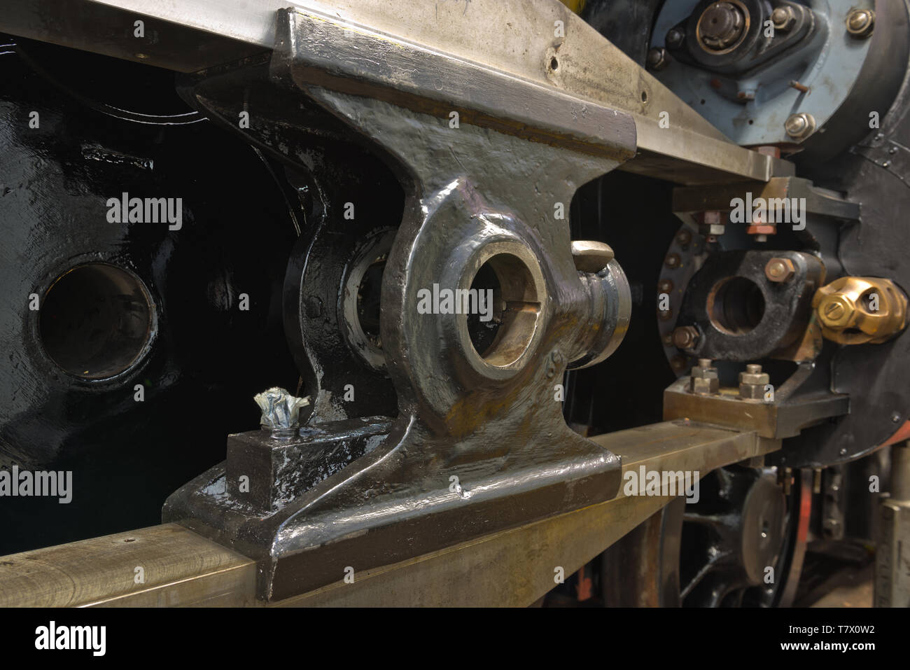 Steam locomotive 6024 King Edward I a GWR 6000 class engine during her ...