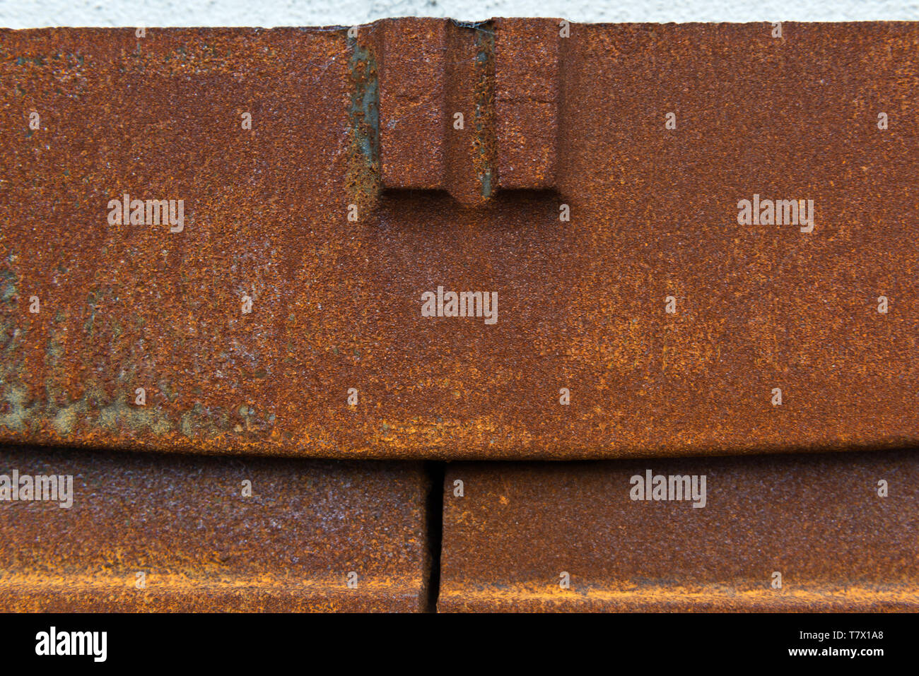 Scrap metal outside the engine sheds at Minehead Station on the West ...