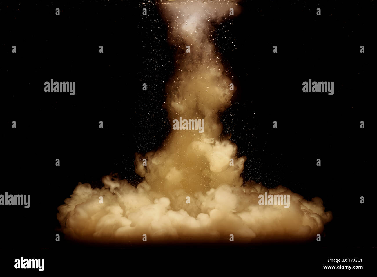 Liquid water explosions. Underwater liquid photography Stock Photo - Alamy
