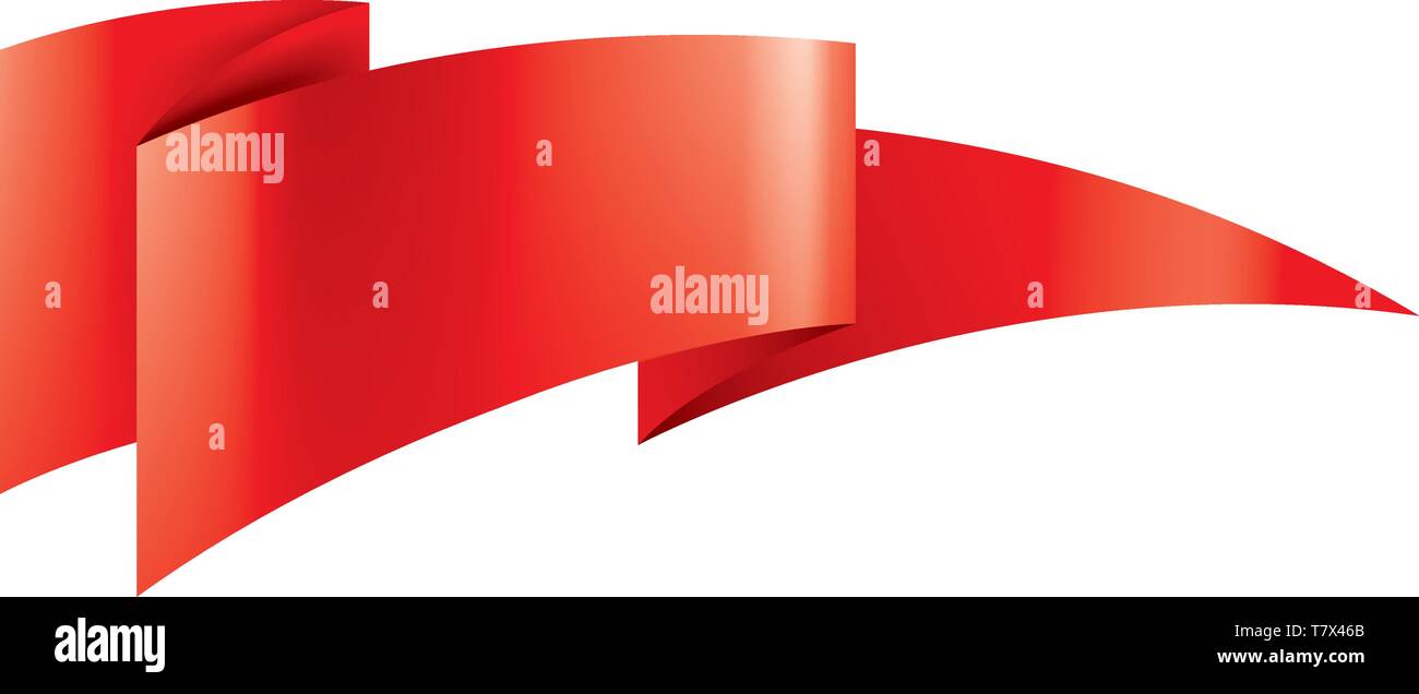 Red sticker on white background. Vector illustration Stock Vector Image ...