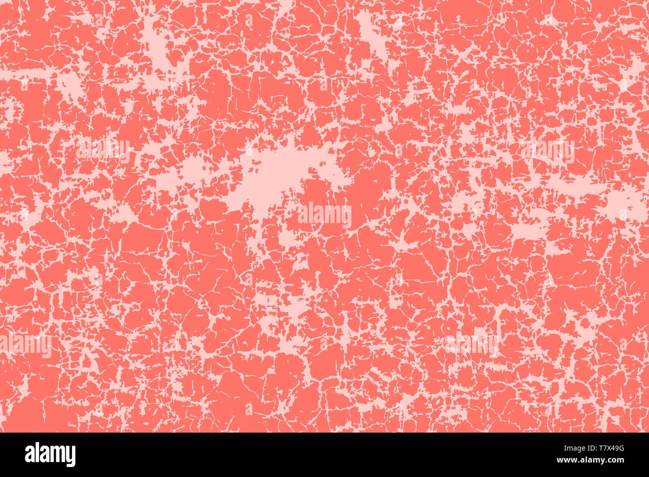 Abstract textured pink banner. Vector illustration. Trendy pink color ...