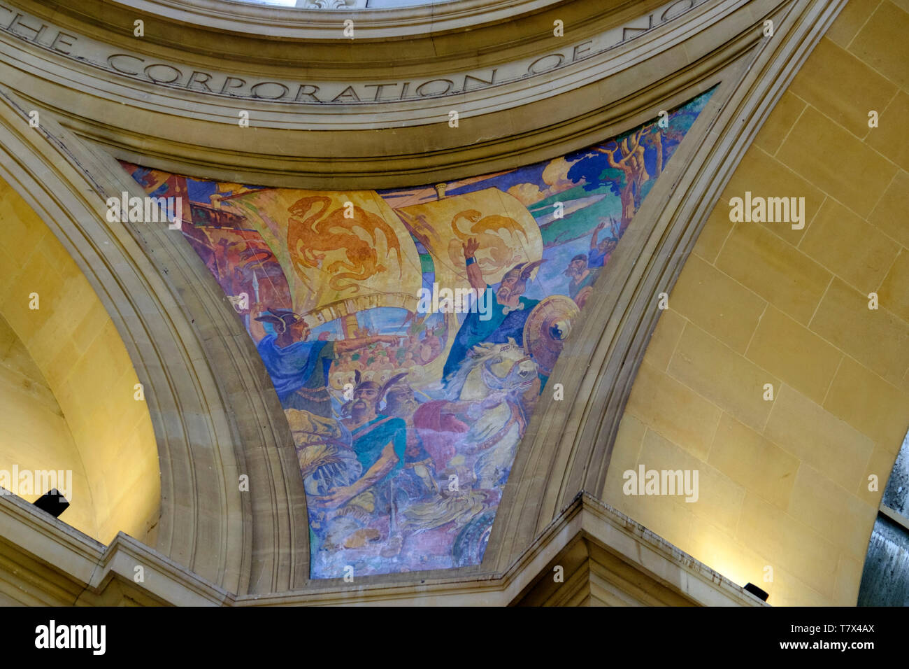 Around the city of Nottingham Nottinghamshire UK The Exchange Arcade ...