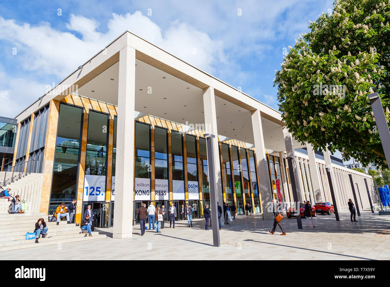 RheinMain Congresscenter, Wiesbaden, Germany. 05.05.2019 Stock Photo - Alamy